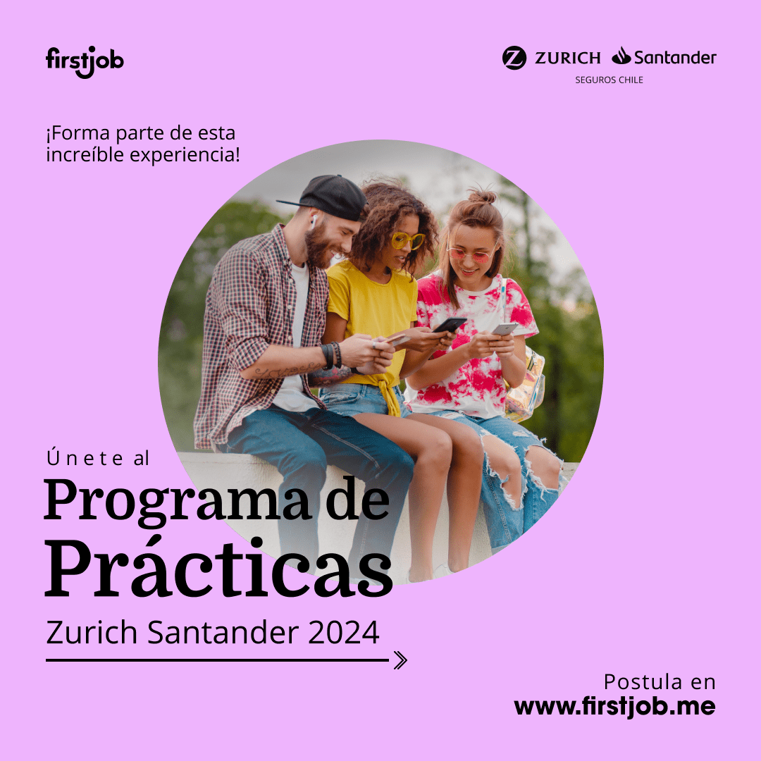 Zurich Santander: Programa de Prácticas 2024 - Departamento de Industrias